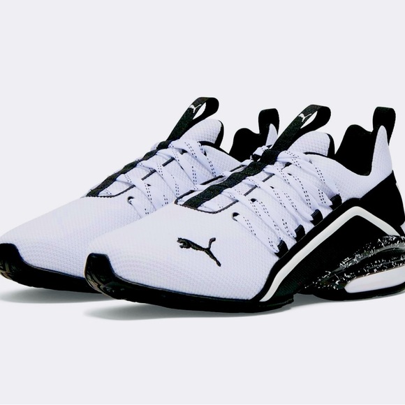 Puma | Shoes | Deal New Pumas Mens Sneakers Size 15 Black And White ...